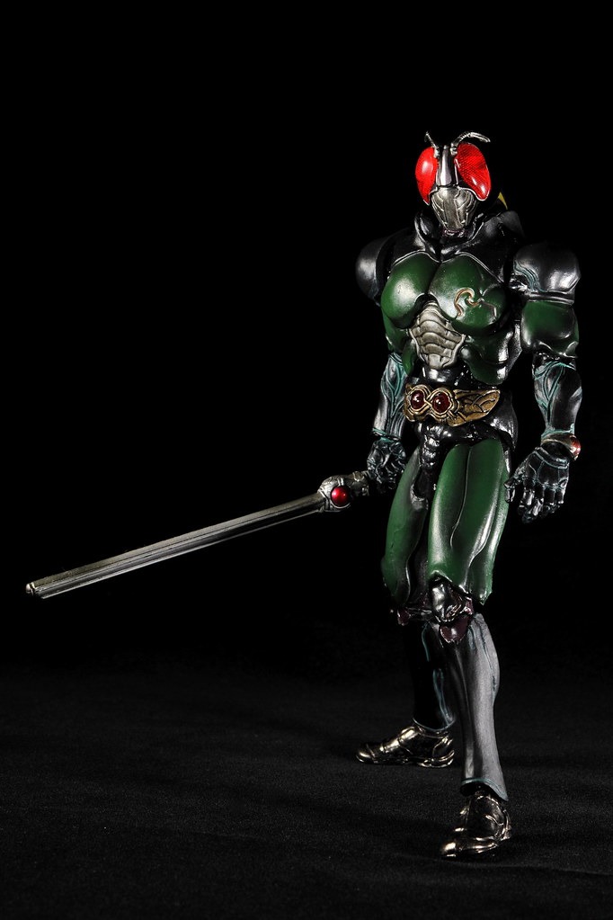全新 盒少殘 幪面超人 SIC VOL 16 Masked Rider Black RX & Black 黑日 影月 Another Action figure BANDAI S.I.C 竹谷 ...