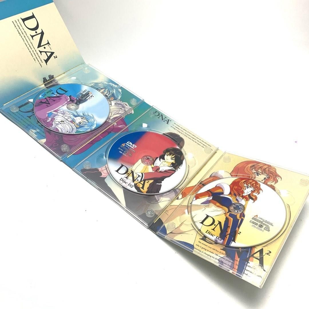桂正和 D.N.A 2 DNA2 DVD Boxset 3DVD 日語中字 懷舊 日本動畫, 興趣及遊戲, 音樂樂器 & 配件, 音樂與媒體 - CD 及 DVD - Carousell