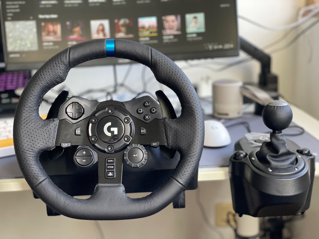 ( full box with shifter) G923, Video Gaming, Gaming Accessories ...