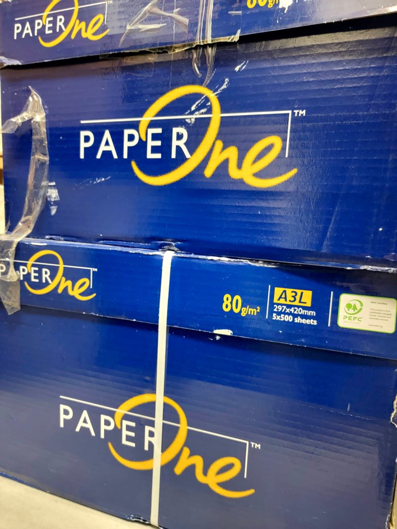 A3 80g Paper One 影印紙(共8拈), 興趣及遊戲, 手作＆自家設計, 文具及工藝 - 畫作及印刷品 - Carousell