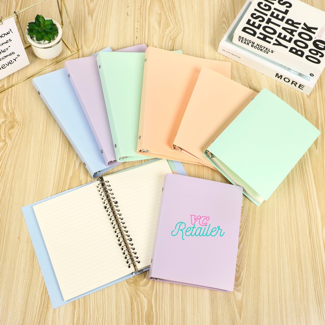 A5 20 Holes Binder Notebook with Index Dividers, Hobbies & Toys ...