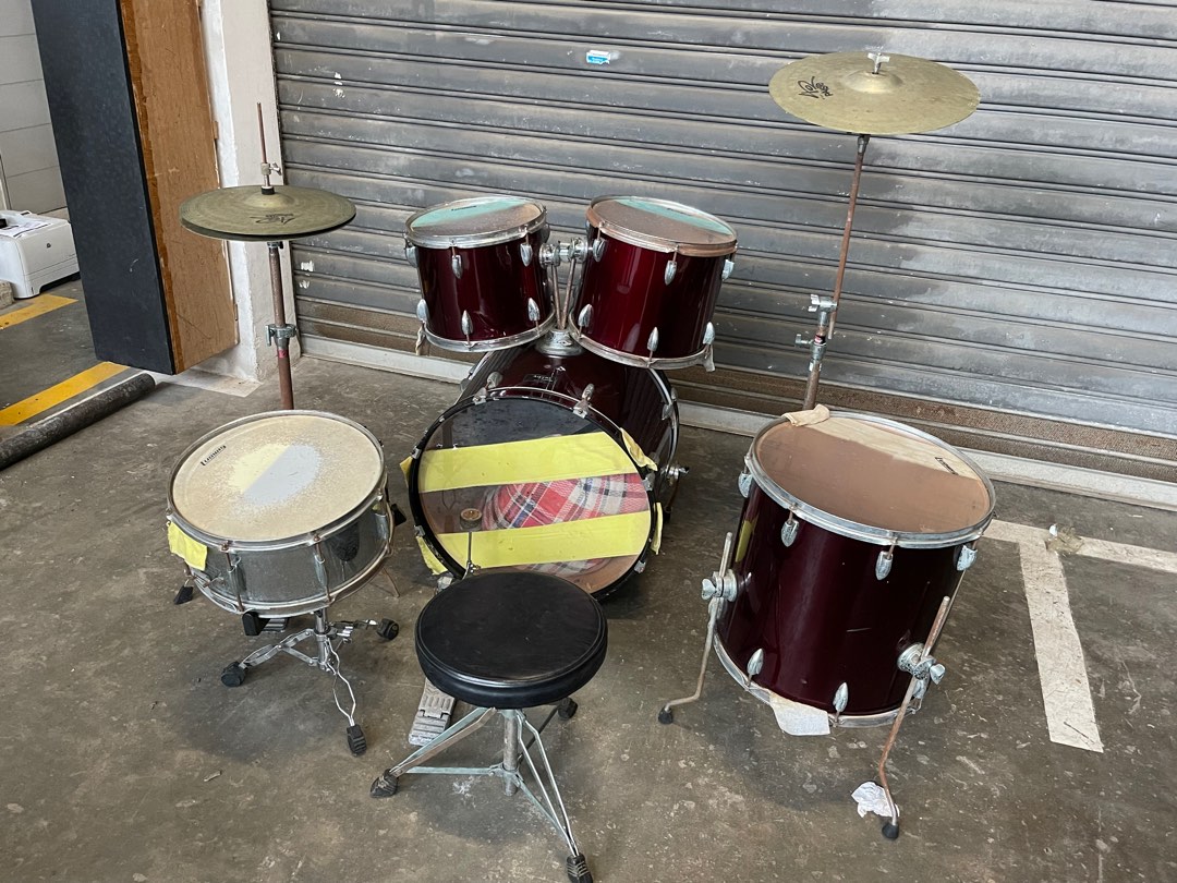 Accent Ludwig Drum Sets Hobbies And Toys Music And Media Musical