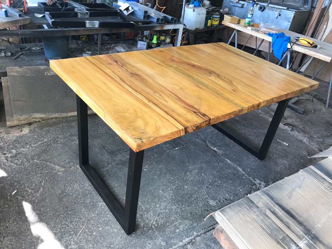 Narra Dining Table 5x3ft 6seaters Accented #acacia on Carousell