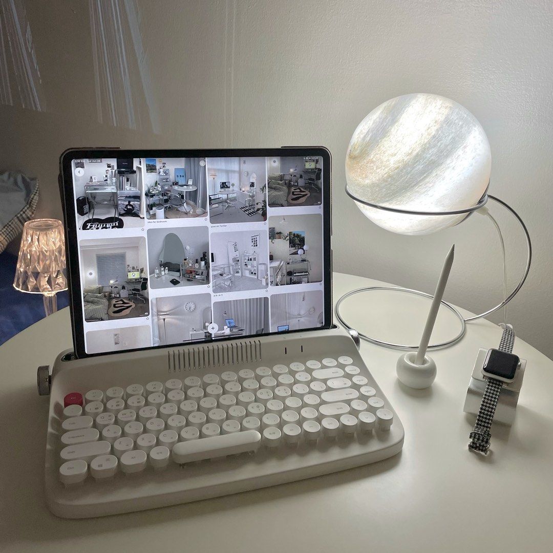 Actto retro bluetooth wireless keyboard, Computers & Tech, Parts ...