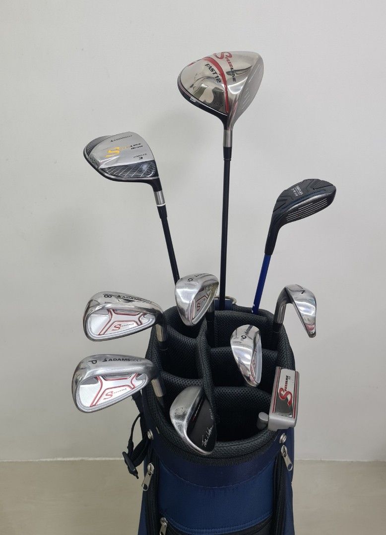 Adams Speedline Plus Complete Beginners Golf Set Graphite Shaft, Sports ...