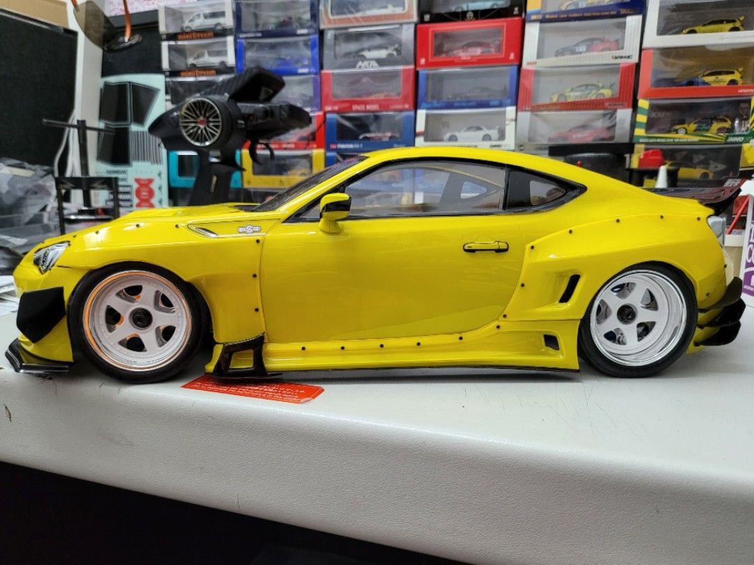 Addiction Rc 1/10 GT86 body with Rocket Bunny V3 kit, Hobbies & Toys ...