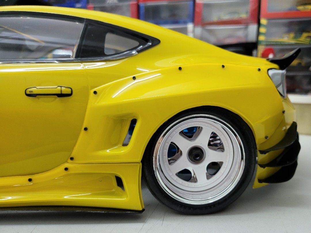 Addiction Rc 1/10 GT86 body with Rocket Bunny V3 kit, Hobbies & Toys ...
