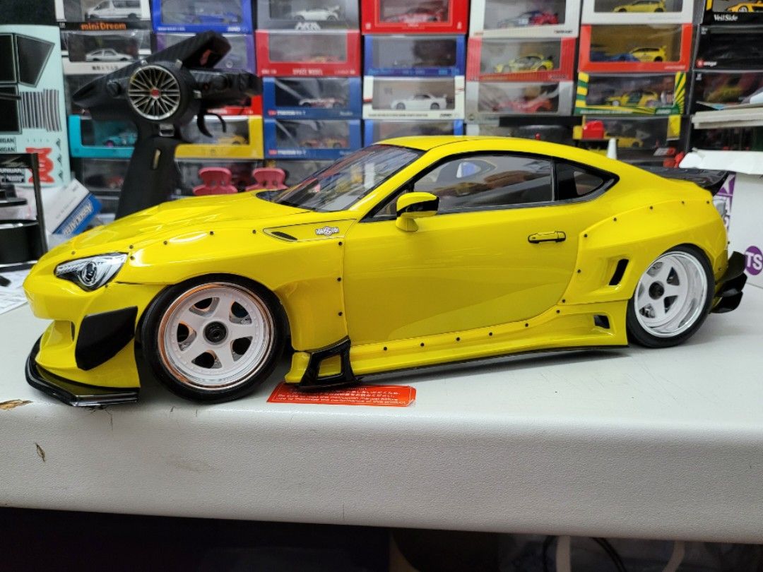 Addiction Rc 1/10 GT86 body with Rocket Bunny V3 kit, Hobbies & Toys ...