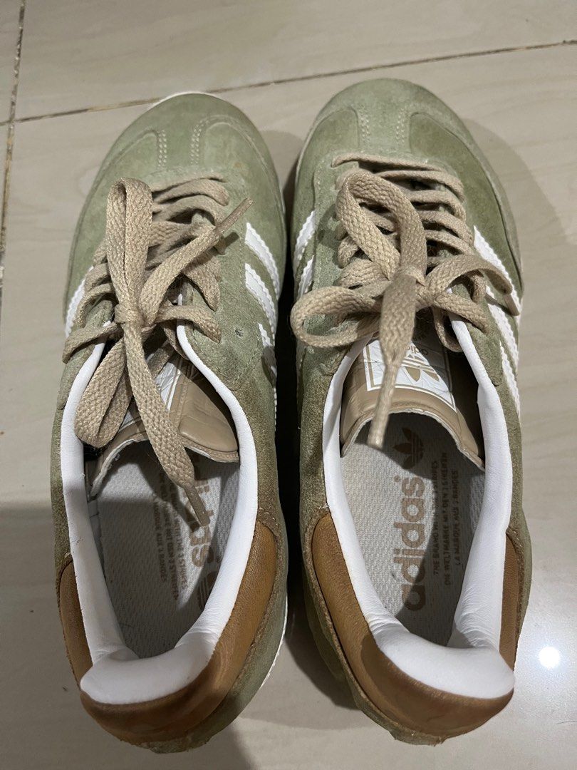 Adidas Samba Tan/White/Metal Gold M17795 on Carousell