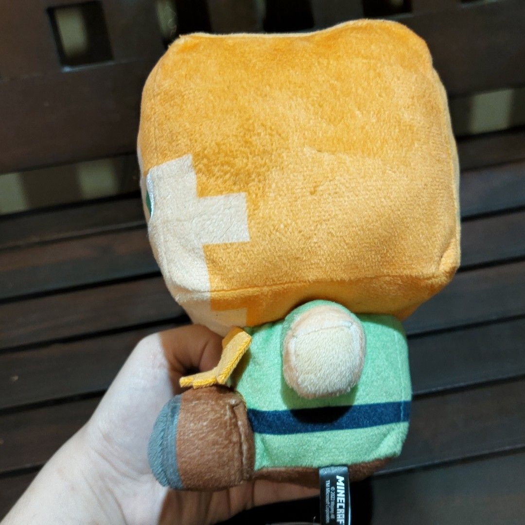 Alex Minecraft Stuffed Toy, Hobbies & Toys, Toys & Games on Carousell