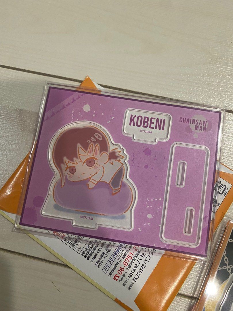 Anime acrylic stands (blue lock stand, chainsaw man stand, jjk stand ...