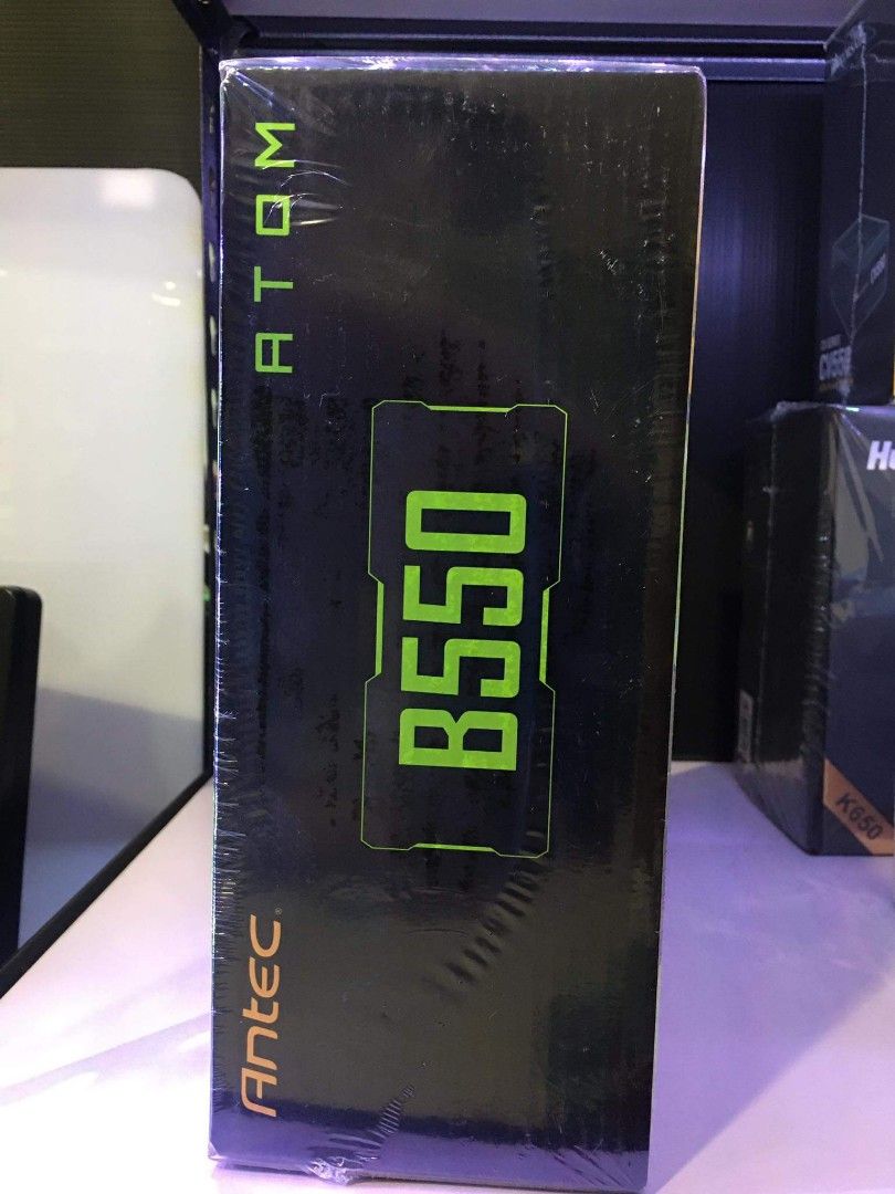 Antec 550W Atom B550 Power Supply PSU 80+ Bronze, Computers & Tech ...