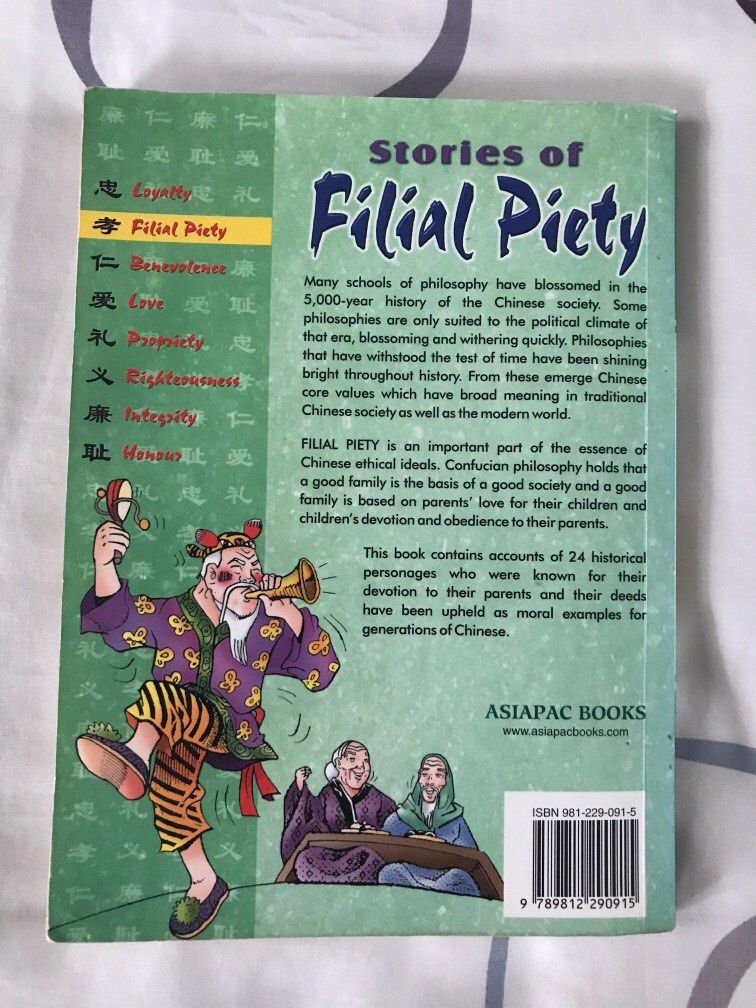 Asiapac Comic Series : Stories of Filial Piety, Hobbies & Toys, Books ...