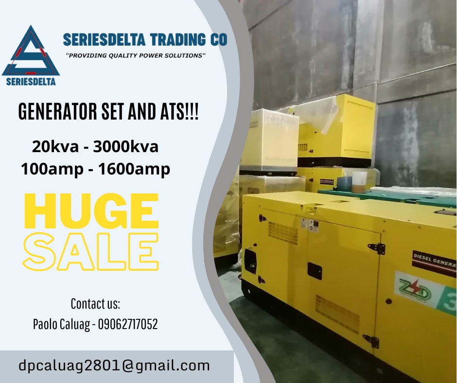 ATS AND GENERATOR SET FOR SALE!!!!, Commercial & Industrial, Industrial ...