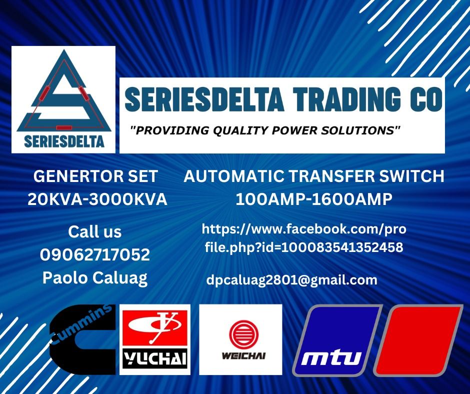 ATS AND GENERATOR SET FOR SALE!!!!, Commercial & Industrial, Industrial ...