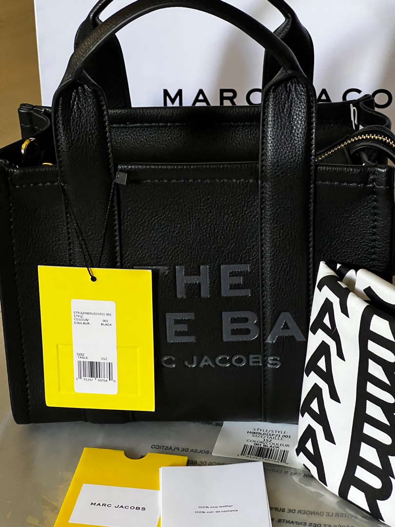 Authentic Marc Jacobs The Tote Bag Mini Leather, Luxury, Bags & Wallets ...