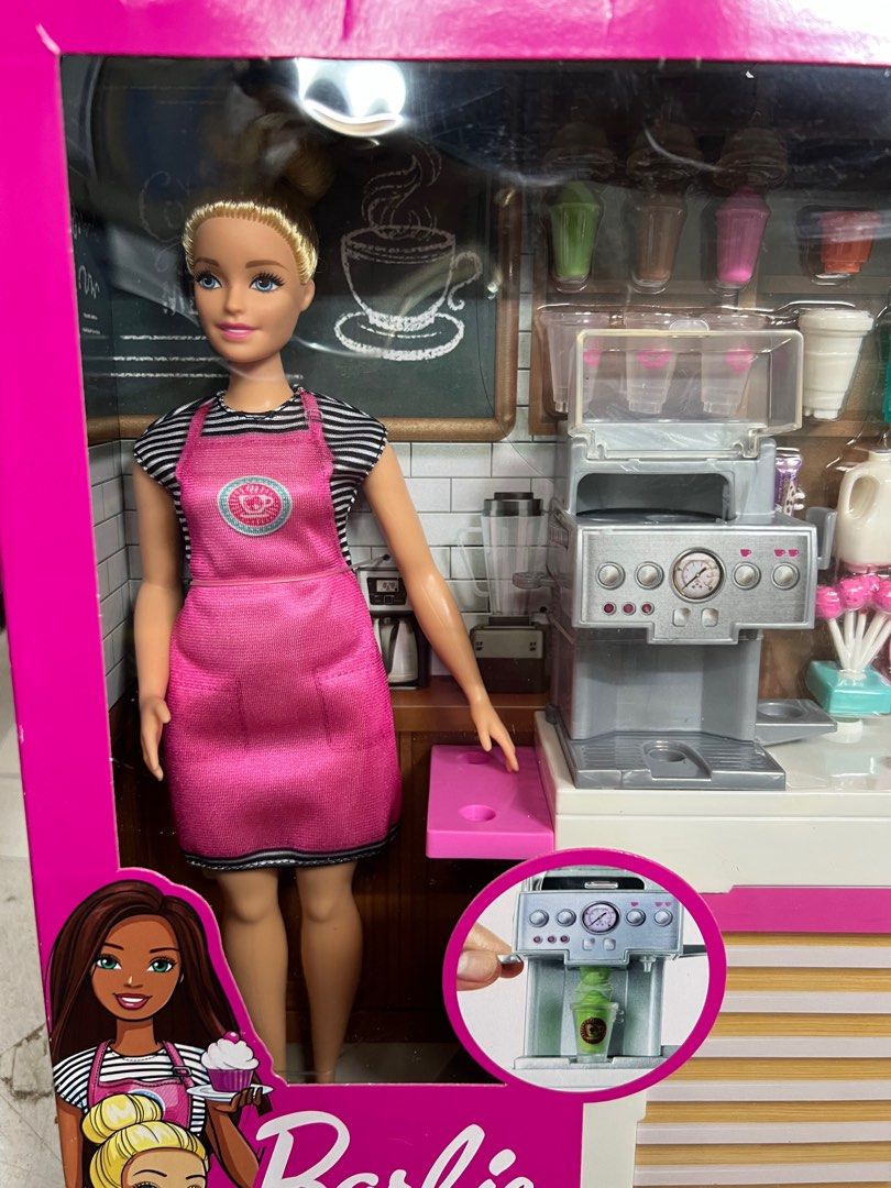 Barbie Doll Coffee Shop, Hobbies & Toys, Toys & Games on Carousell
