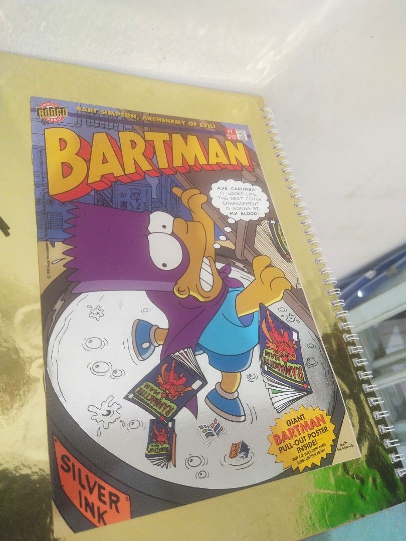 BARTMAN Comics No.1/Bongo comics/1999 on Carousell