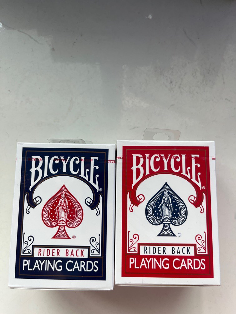 Bicycle Rider Back playing cards, Hobbies & Toys, Toys & Games on Carousell