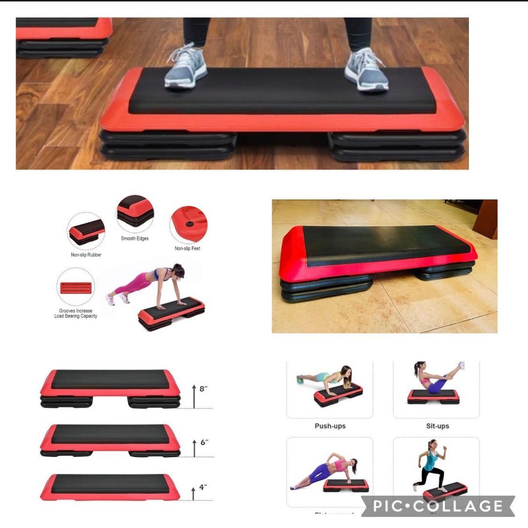 Big Step Board, Sports Equipment, Exercise & Fitness, Cardio & Fitness ...