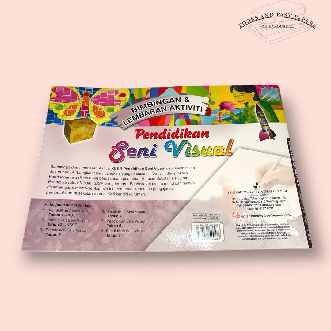 Bimbingan & Lembaran Aktiviti: Pendidikan Seni Visual (Tahun 6 ...