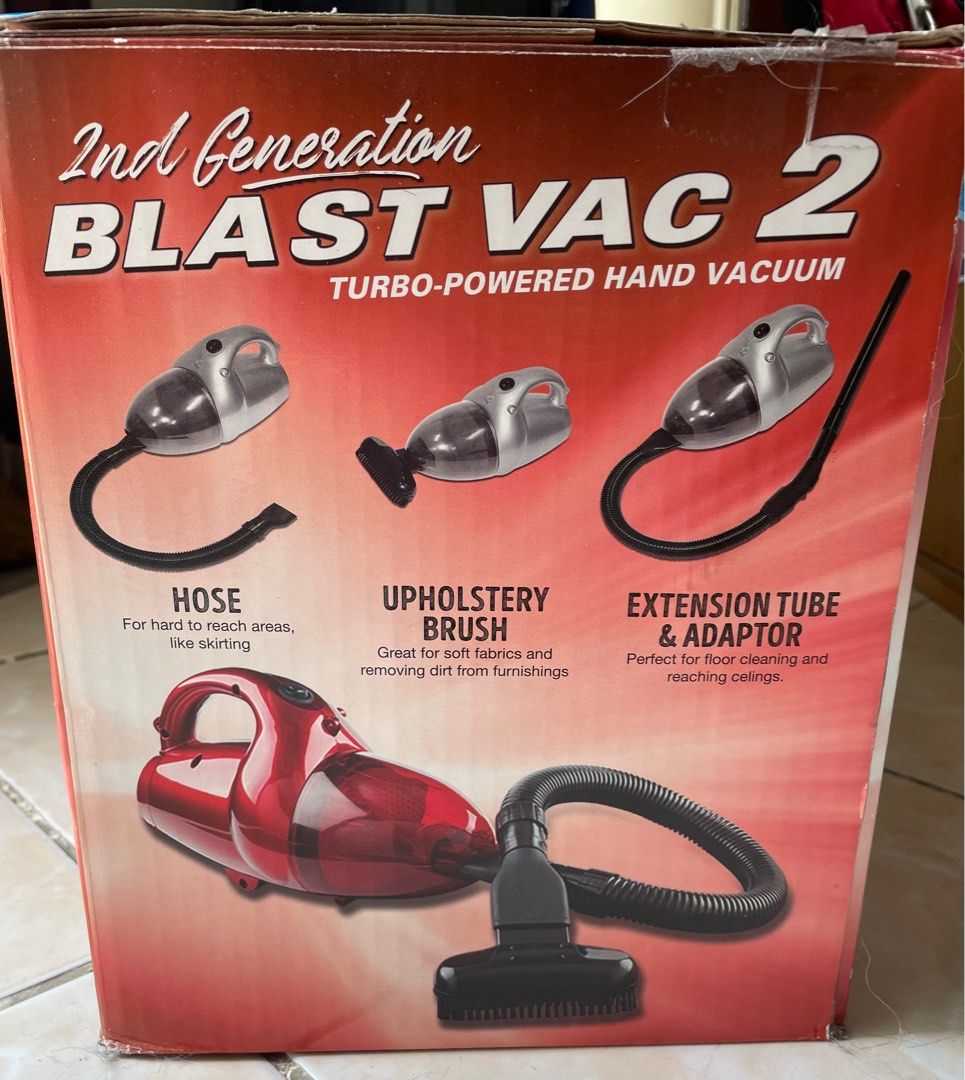 Blast Vac 2 Vacuum, TV & Home Appliances, Vacuum Cleaner & Housekeeping ...