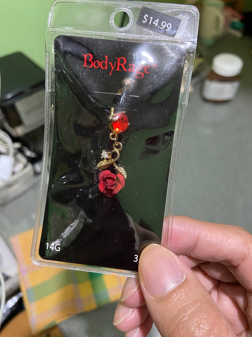 Body rage piercing, Women's Fashion, Jewelry & Organizers, Body Jewelry ...