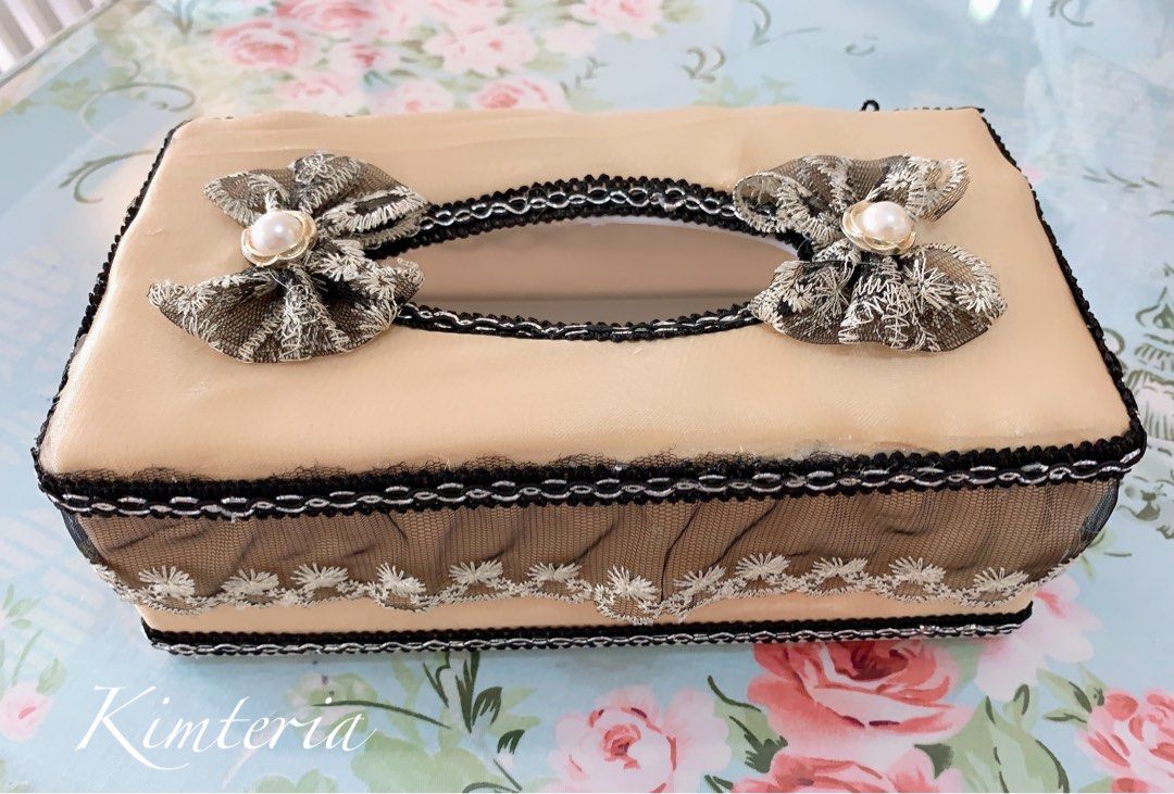 Brand new Beautiful Tissue box, Furniture & Home Living, Home Decor ...