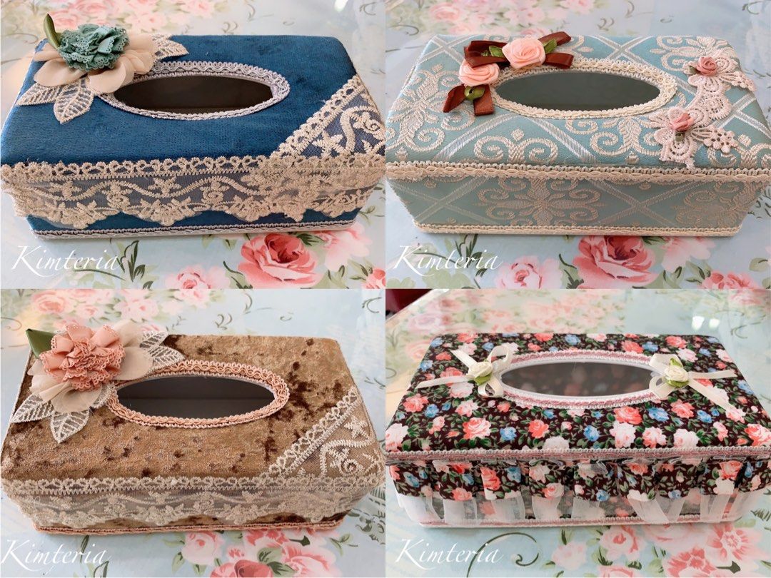 Brand new Beautiful Tissue box, Furniture & Home Living, Home Decor ...