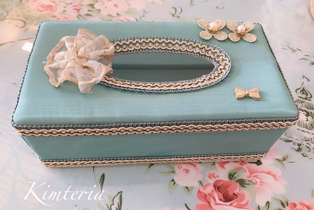 Brand new Beautiful Tissue box, Furniture & Home Living, Home Decor ...