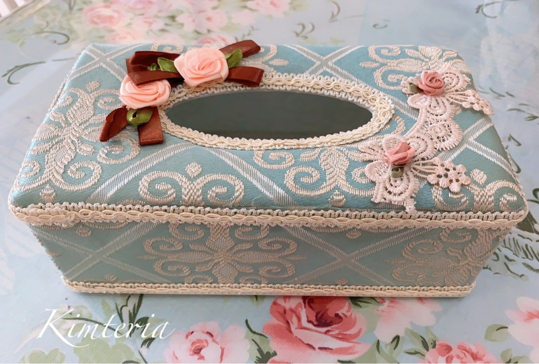 Brand new Beautiful Tissue box, Furniture & Home Living, Home Decor ...