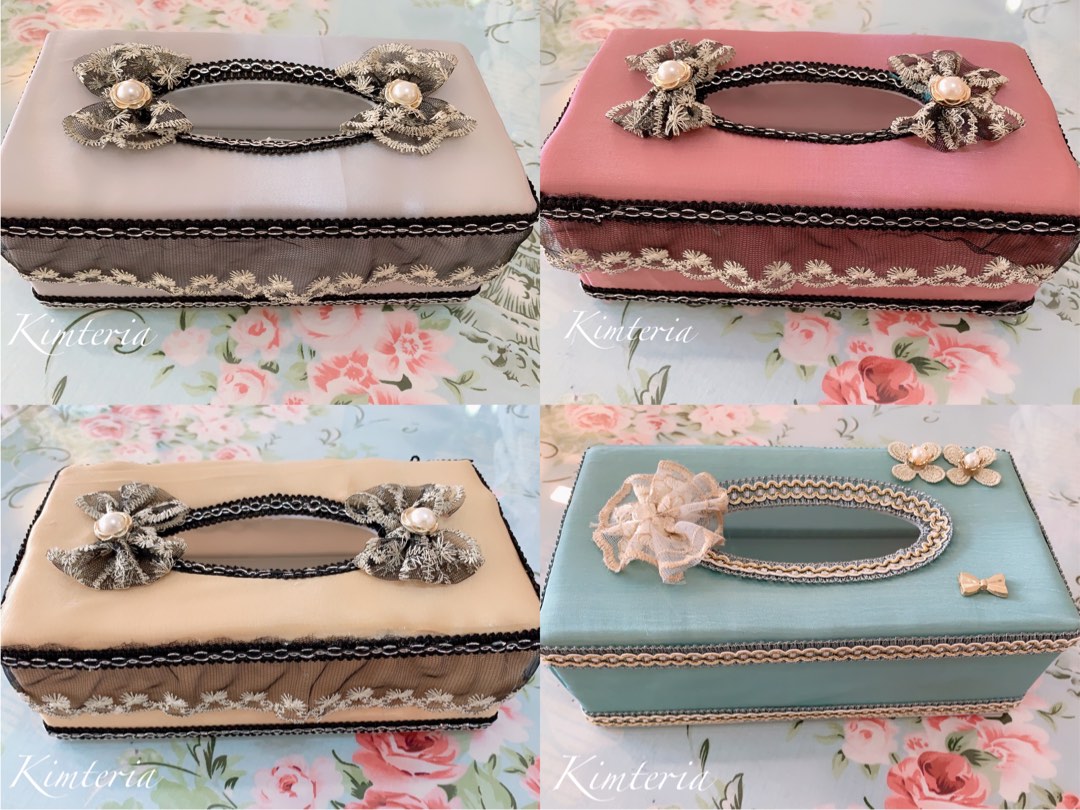Brand new Beautiful Tissue box, Furniture & Home Living, Home Decor ...