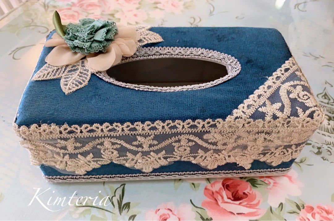 Brand new Beautiful Tissue box, Furniture & Home Living, Home Decor ...