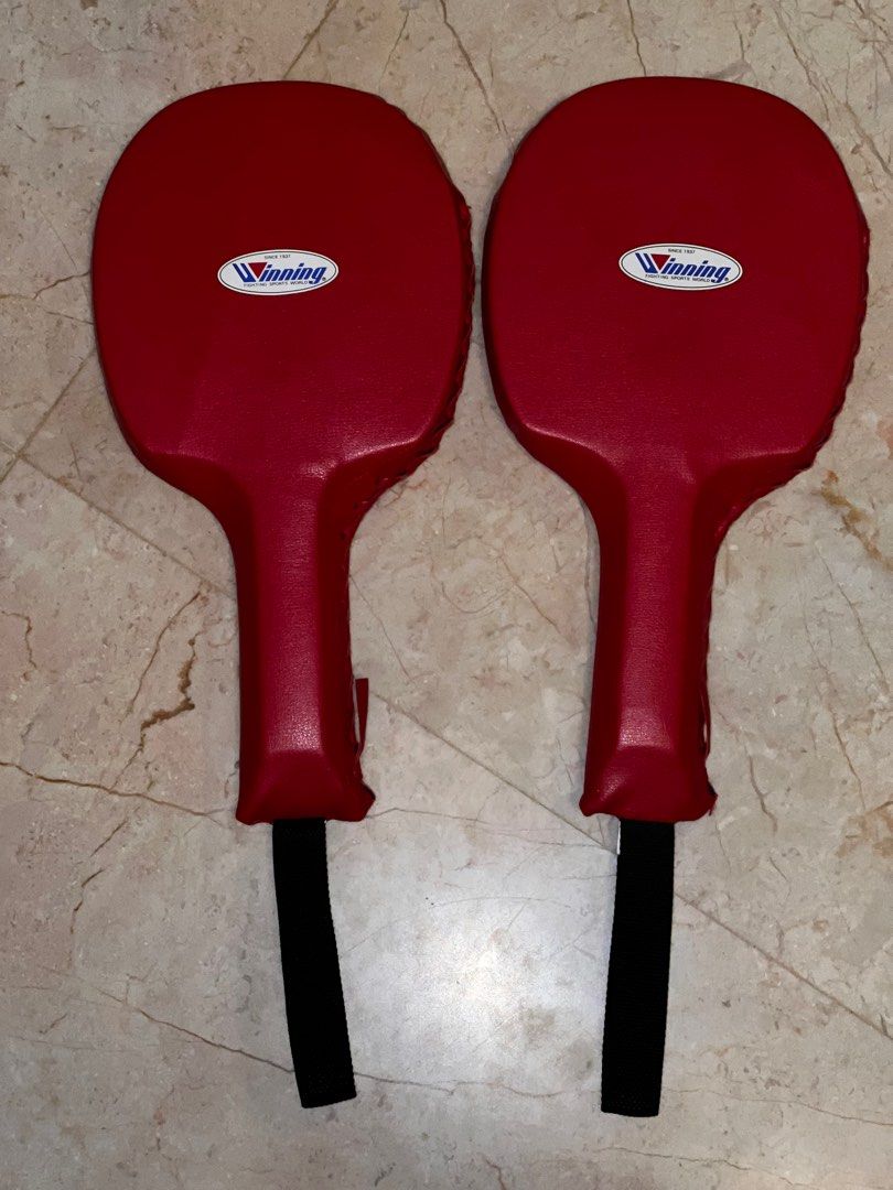 [Brand New] Winning Japan Hand Mitts/Boxing Paddle, Sports Equipment ...