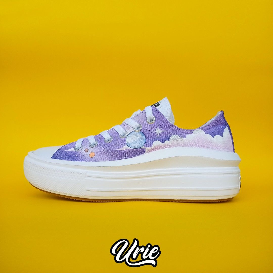 BTS custom shoes by Urie on Converse chuck taylor all star move ...