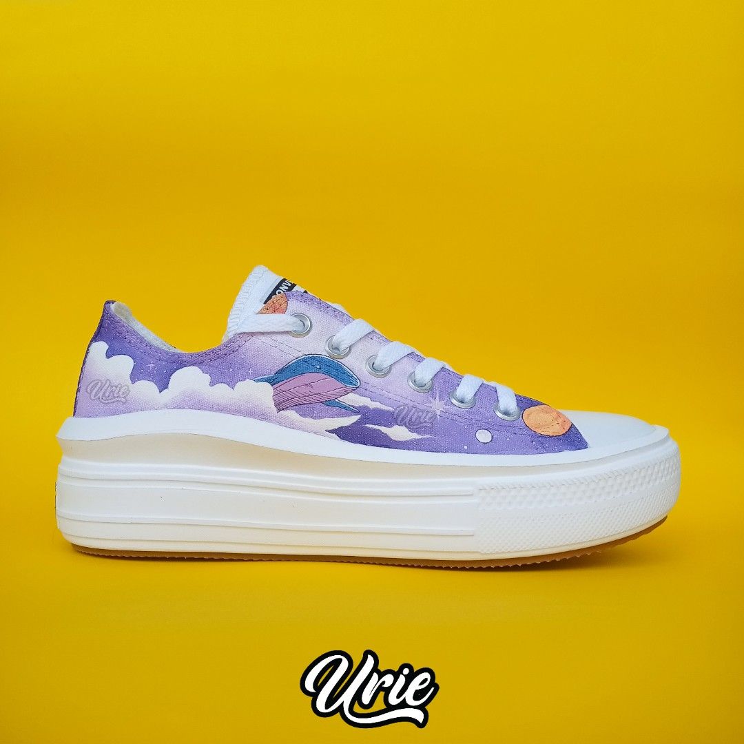 BTS custom shoes by Urie on Converse chuck taylor all star move ...