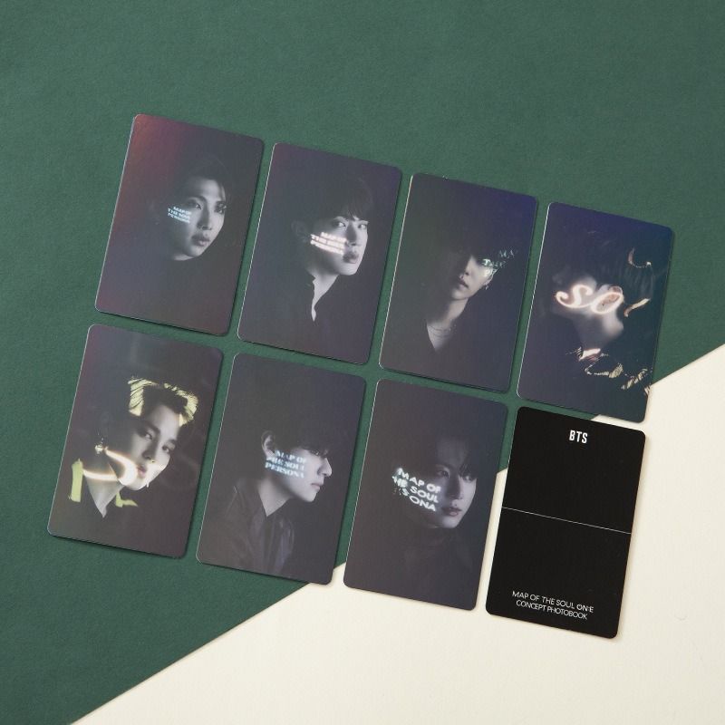 BTS MOTS ON:E Concept Photocards Bangtan Boys HD Photo Card SUGA JiMin ...