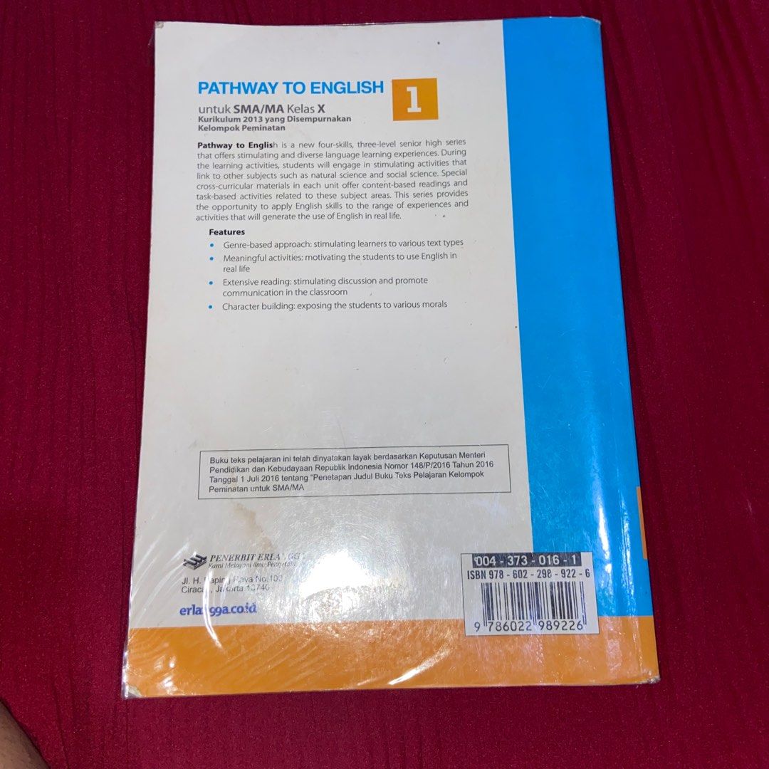 Buku pathway english, Buku & Alat Tulis, Buku Anak-Anak di Carousell