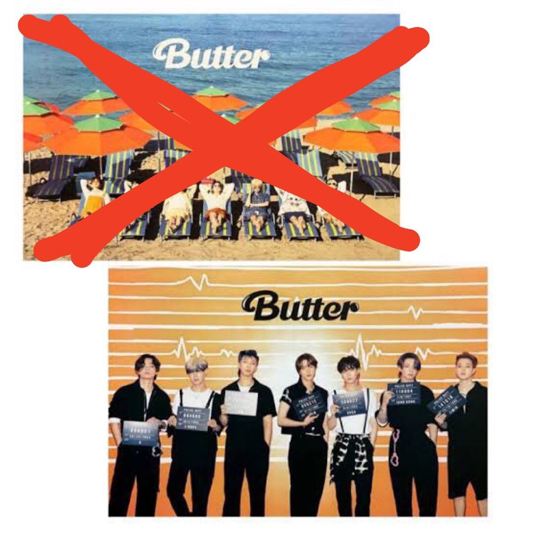 BTS Butter POB Poster authentic w poster tube!, Hobbies & Toys ...