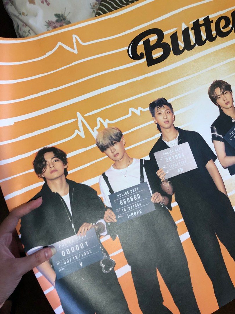 BTS Butter POB Poster authentic w poster tube!, Hobbies & Toys ...