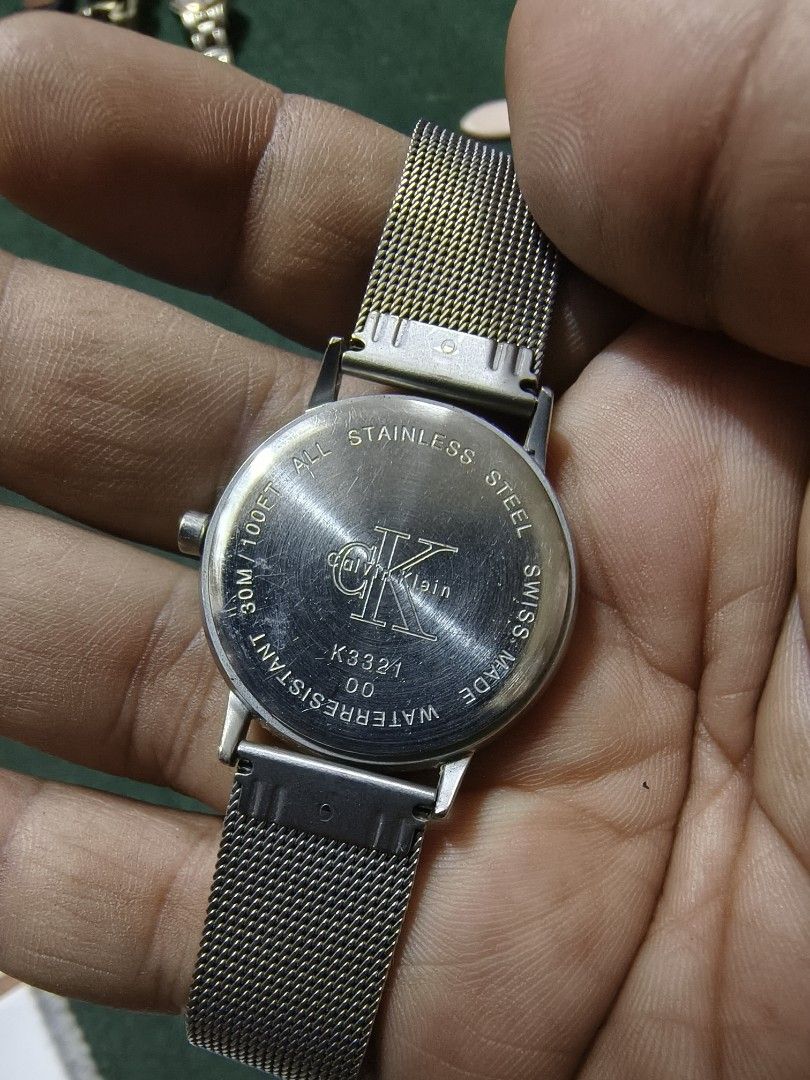 calvin klein swiss, Men's Fashion, Watches & Accessories, Watches on ...