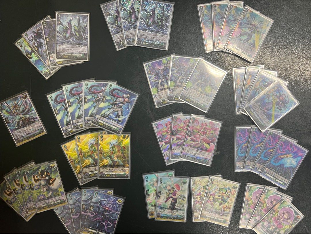 CARDFIGHT Vanguard Flagburg full built deck, Hobbies & Toys, Toys ...