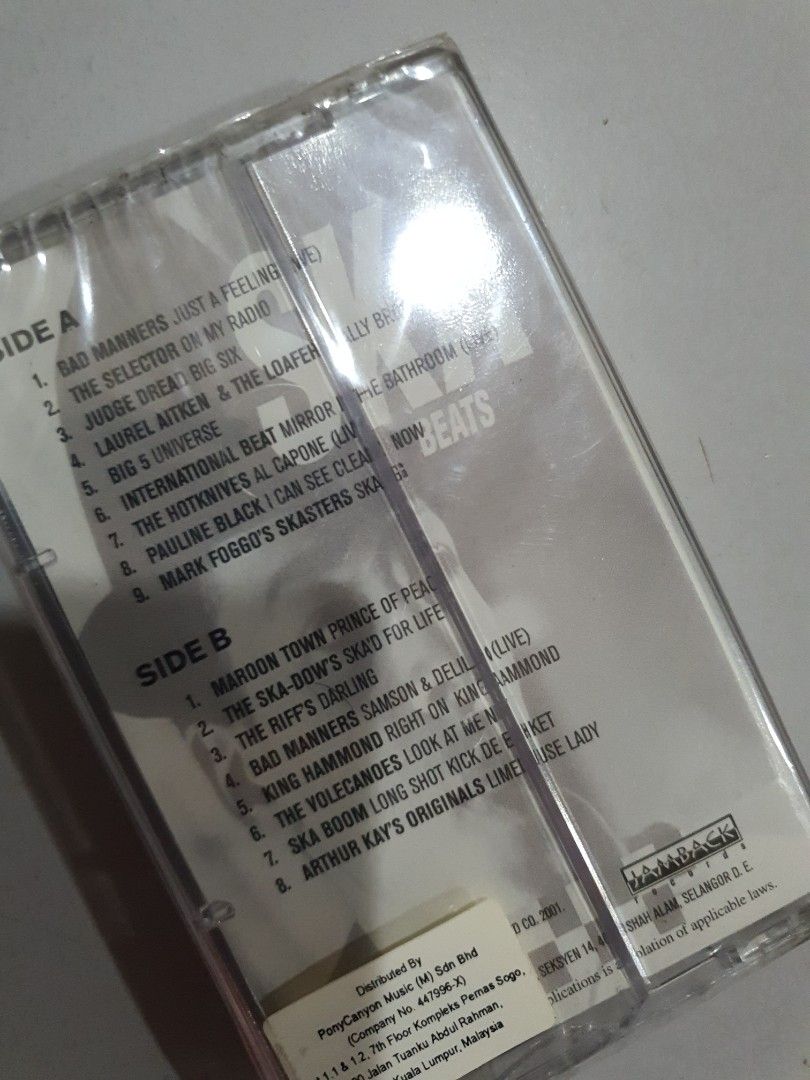 (6) Cassette kaset Punk SKA BEAT CLASSICS Compilation, Hobbies & Toys ...