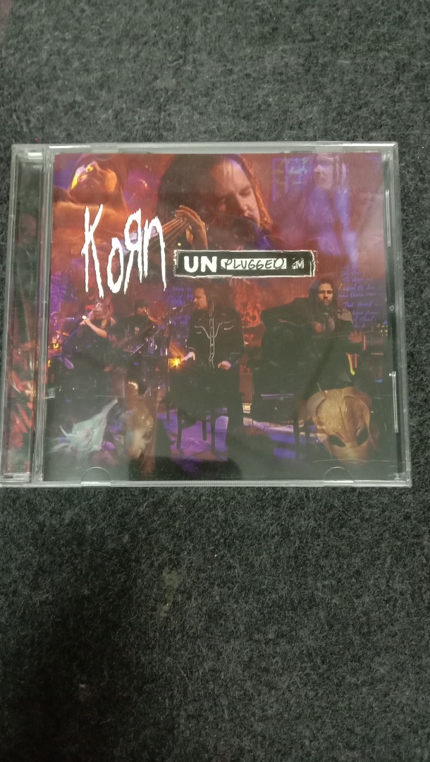 cd korn unplugged, Hobbies & Toys, Music & Media, CDs & DVDs on Carousell