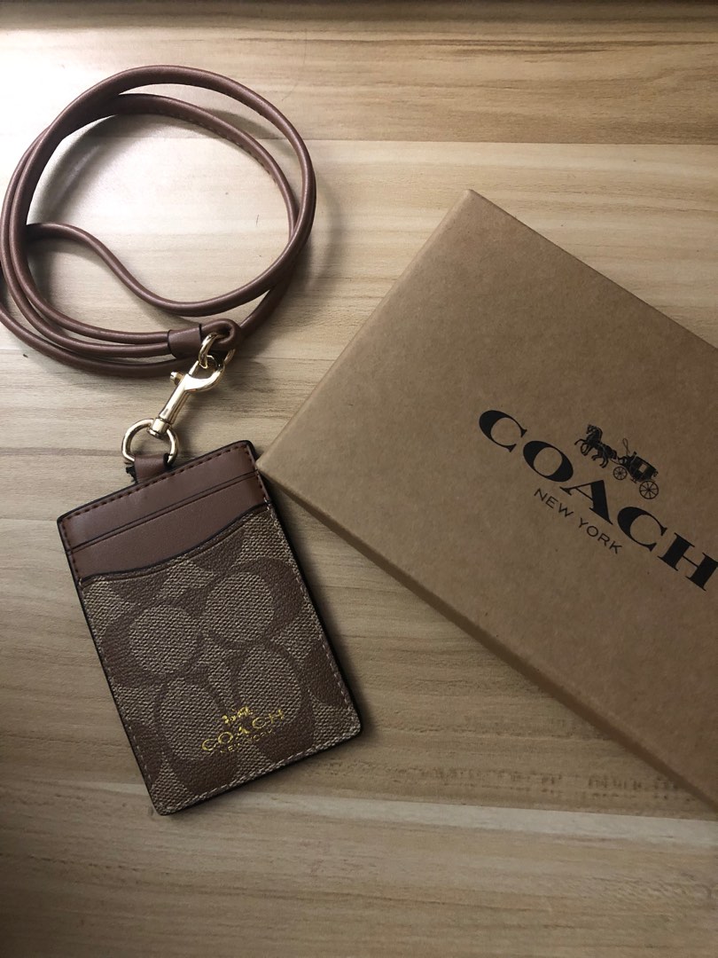 Coach ID lanyard, Luxury, Bags & Wallets on Carousell