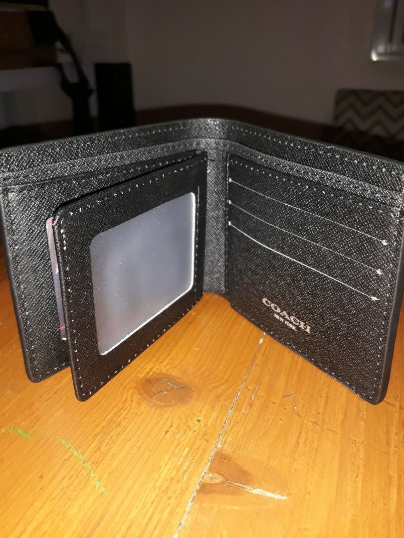 coach wallet for men, Men's Fashion, Watches & Accessories, Wallets ...