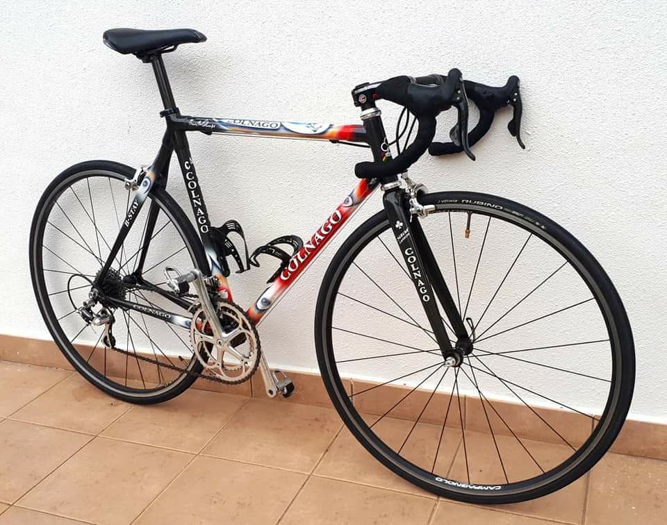 Colnago Art Decor with Record groupset, Cinelli Ram drop bar and ...