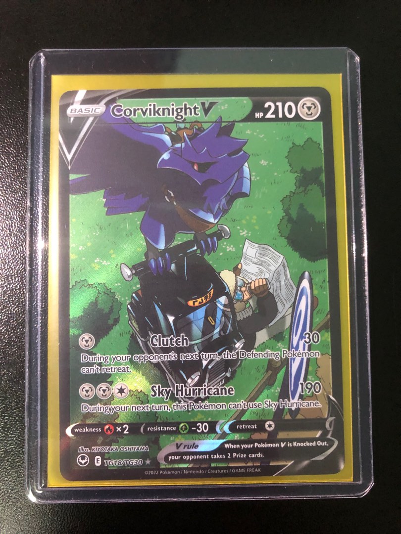 Corviknight V #TG18, Hobbies & Toys, Memorabilia & Collectibles ...