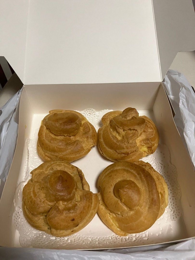 Cream/Custard Puffs (Halal), Food & Drinks, Homemade Bakes on Carousell