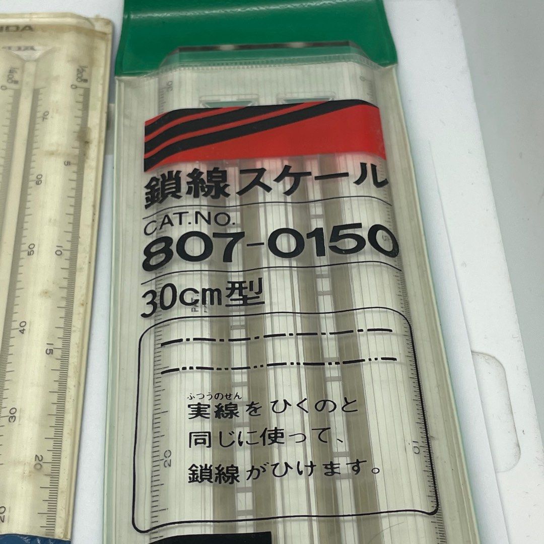 Drafting rulers proportional ruler assorted, Hobbies & Toys, Stationery ...